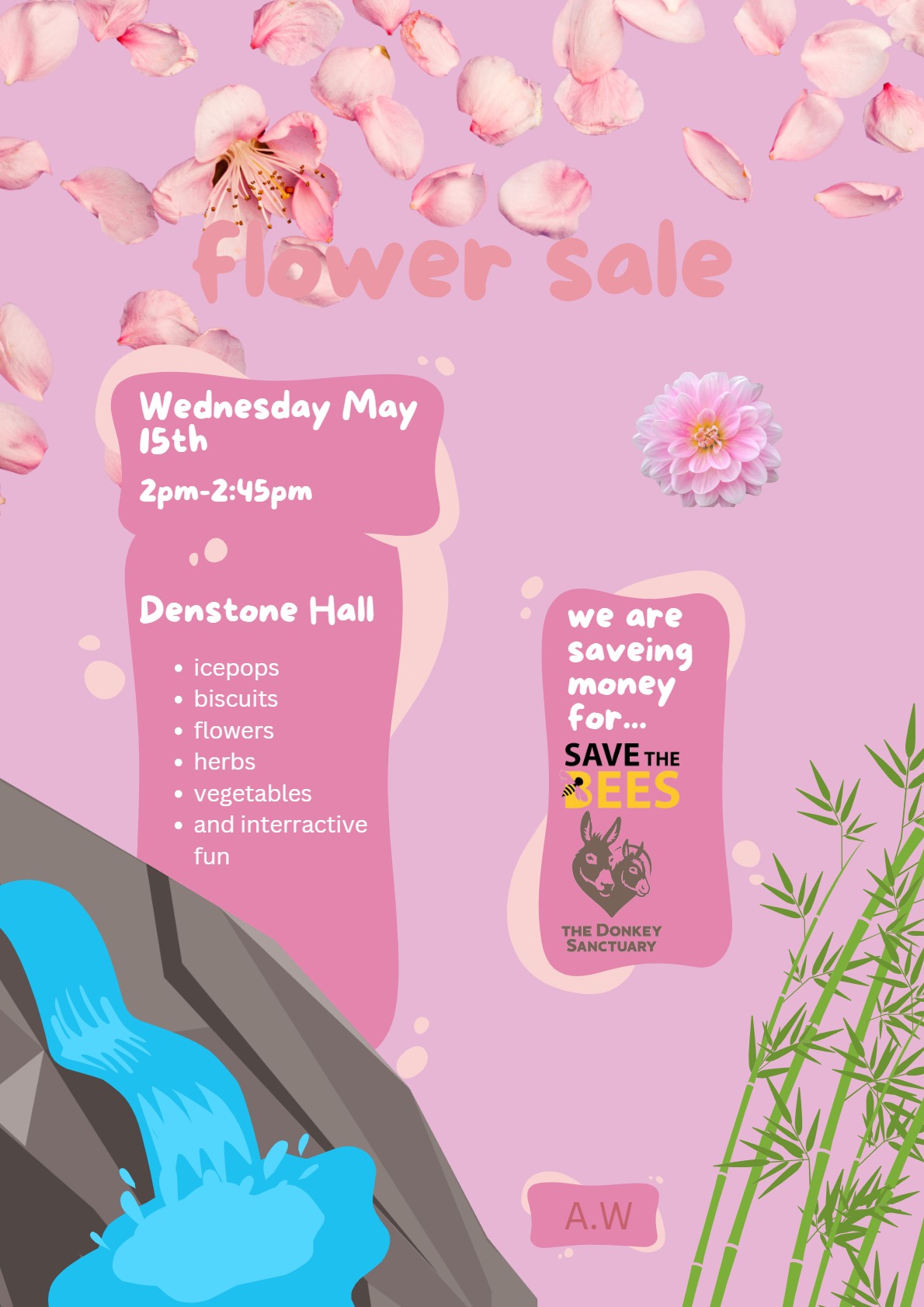 Flower Sale! - Reddish Hall School